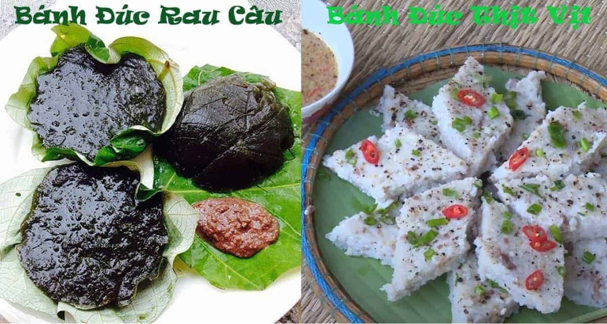 Cách Làm Bánh Đúc Rau Câu & Bánh Đúc Vịt Quảng Trị